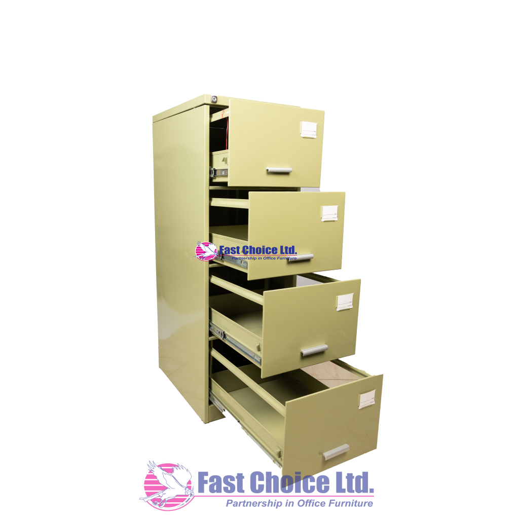 4 DRAWER METALLIC FILING CABINET | Fast Choice Limited